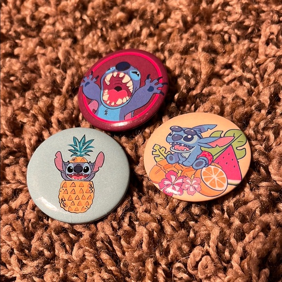 Disney | Accessories | Disney Stitch Button Set | Poshmark